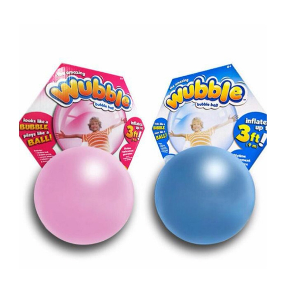 Big Inflatable Rubber Bubble Ball children toy wubble bubble ball Toy ...