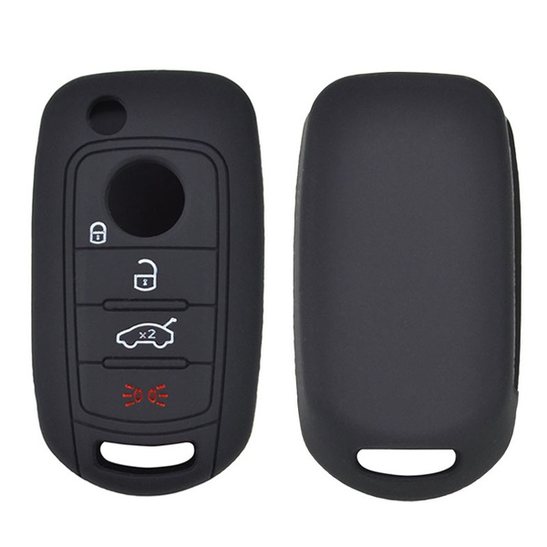 Xukey® Silicone Key Cover Remote Case Fob For Fiat Egea Cronos 500X ...
