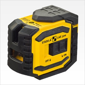 Stabila 03185 LAX300G Green Beam Cross Line Plus Plumb Dots Laser Level ...