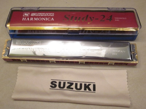 Harmonica - Suzuki study-24 Tremolo 24 A Key of A Japan brand | Wish