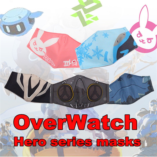 OverWatch game around ROADHOG, Reaper, DVA, Mei animation mask anti ...