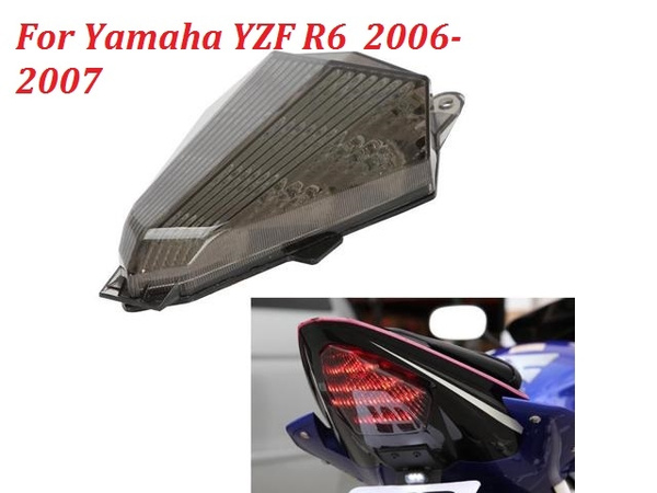 Motorcycle LED Rear Tail Stop Lights Turn Signal Indicator Lights For ...