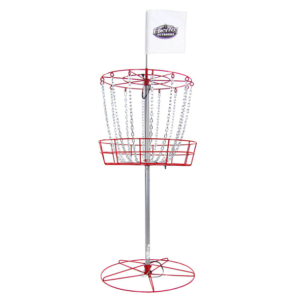 InSTEP Portable Outdoor Disc Golf Basket Target Goal Game with 3 ...