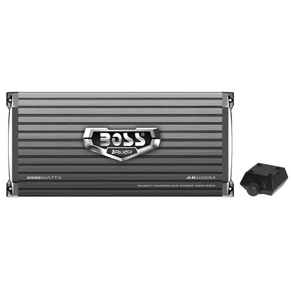 Boss Armor AR2000M 2000 Watt Monoblock A/B Amplifier Car Audio Amp and ...