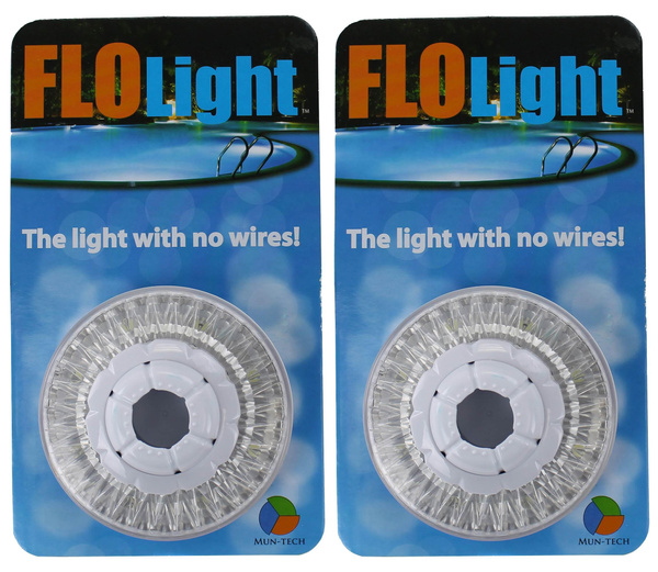 FLO Light LED Pool Flo Lights Wireless Flow Generated Power Universal ...