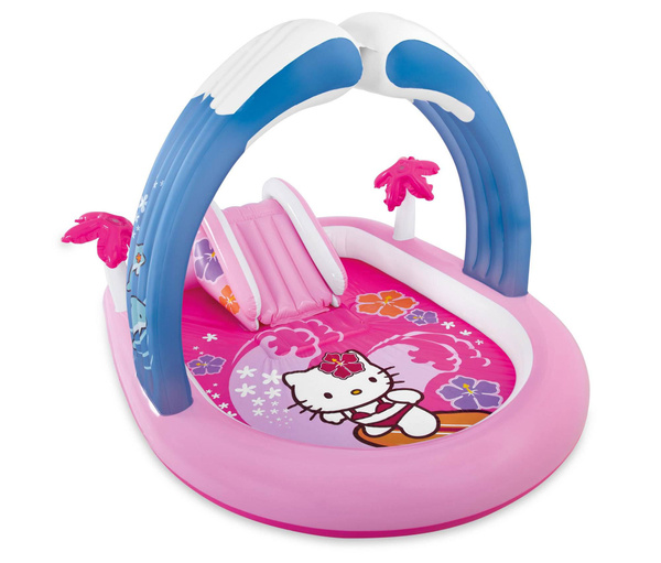 Intex 83in x 64in x 47.5in Hello Kitty Play Center Inflatable Kids Set ...