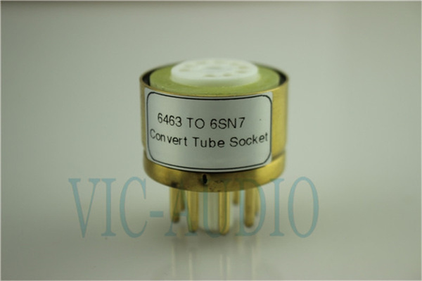 1PC 6463(Top) TO 6SN7(Bottom) 9Pin TO 8Pin Tube, DIY Audio Vacuum Tube ...
