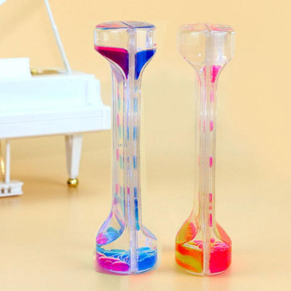 Oil Calming Floating Color Mix Illusion Timer Liquid Motion Visual Desk ...