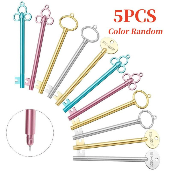 2024 Newest 5PCS Gel Ballpoint Pen Large Capacity Point Roller Ball ...