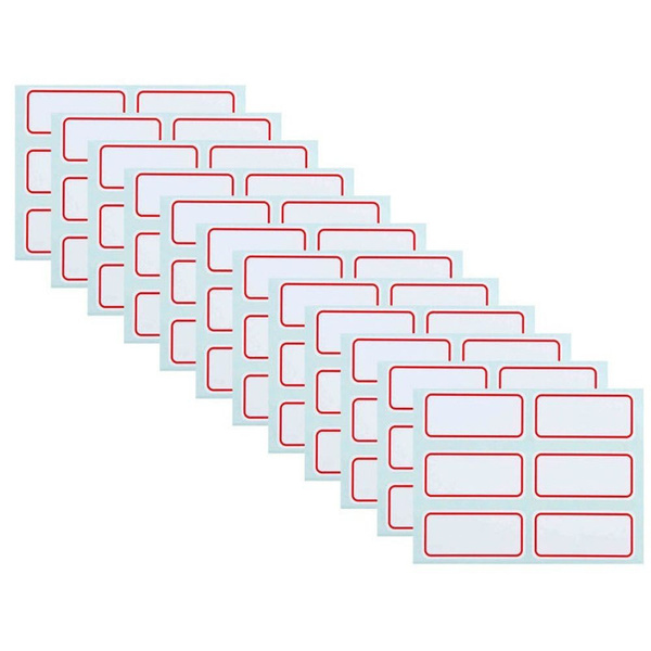 Business & Industrial Packing & Shipping Writable Sticky Name Stickers ...