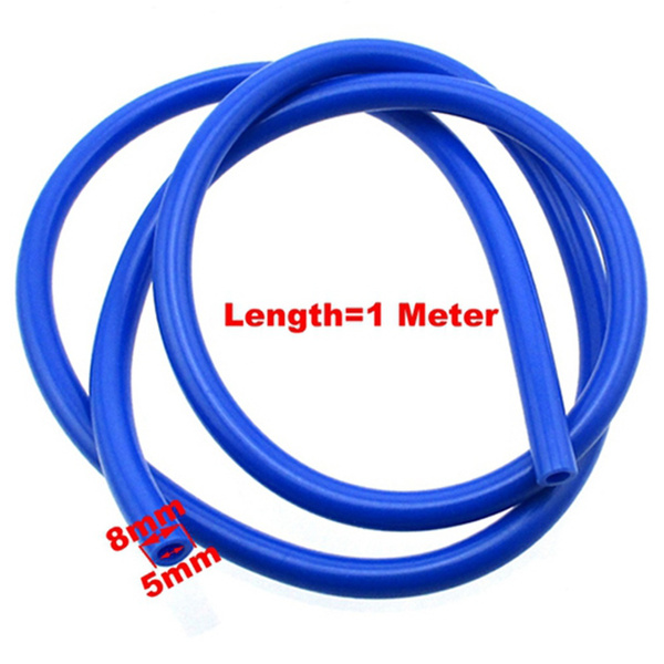 FishMotor 5mm 1 Meter Blue Tubing Fuel Tube Petrol Hose Vent Line For ...