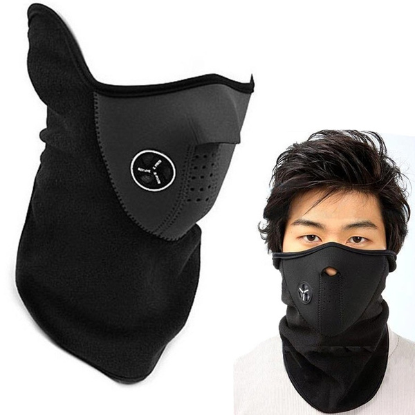 Skiing Mark Prevent Wind Warm Mask Outdoor Airsoft Mask Protect Face ...