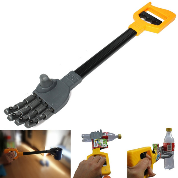 High Quality Plastic Robot Claw Hand Grabber Grabbing Stick Kid Boy Toy ...