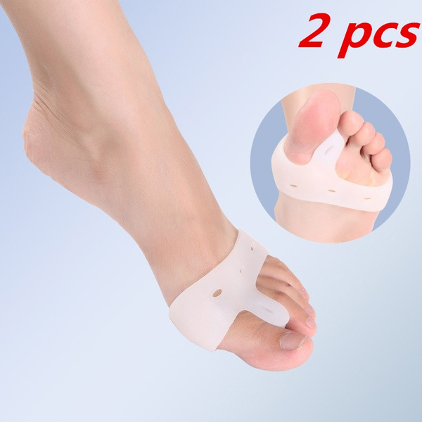 separator 2pcs Silicone Toe hallux valgus Separators Straighteners ...