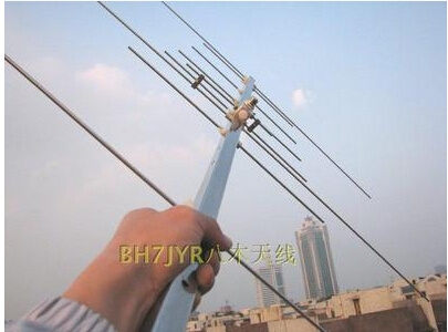 UV dual band outdoor yagi antenna 430/144M yagi antenna high gain dual ...