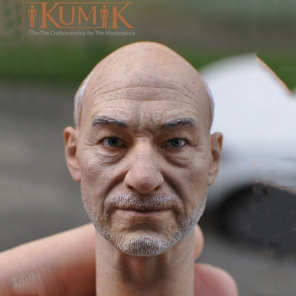 1/6 Professor Head Sculpt Model fit for 12'' Male Action Figure | Wish