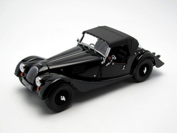 Morgan 4/4 Sports Black 2008 Edition 1/18 Diecast Model Car by Kyosho ...
