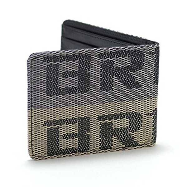 JDM Style Bride Racing Fabric Trifold Wallet Leather Gradation Bride ...