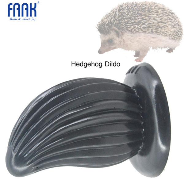 FAAK Animal Dildo Hedgehog Dildo Sharp Head Short Butt Toy Stack ...