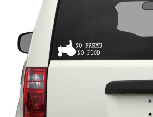 No Farms No Food Sticker Tractor Decal Farming vinyl decal sticker | Wish