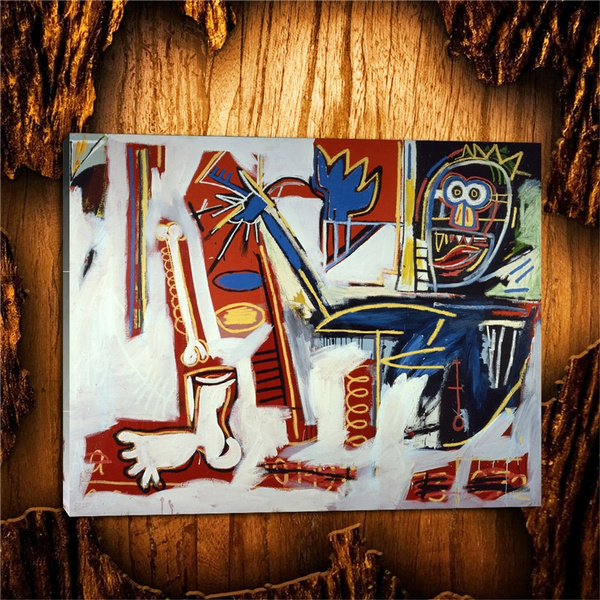 Jean Michel Basquiat: Agony of The Feet.Home Decor HD Print Painting on ...