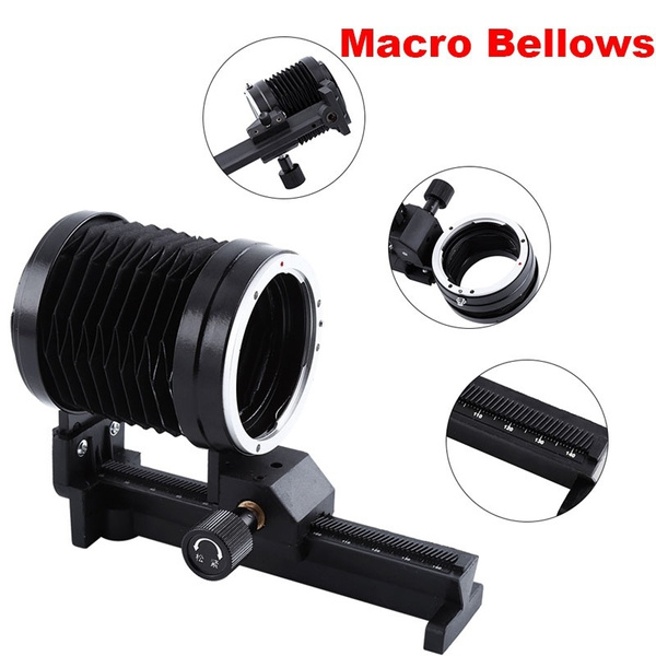Macro Bellows Lens Tripod Mount Extension Bellows For EF Mount Focus ...