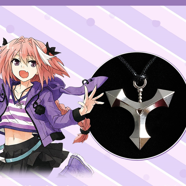 Fate/Apocrypha FGO Astolfo Metal Alloy Pendant Necklace Cosplay ...