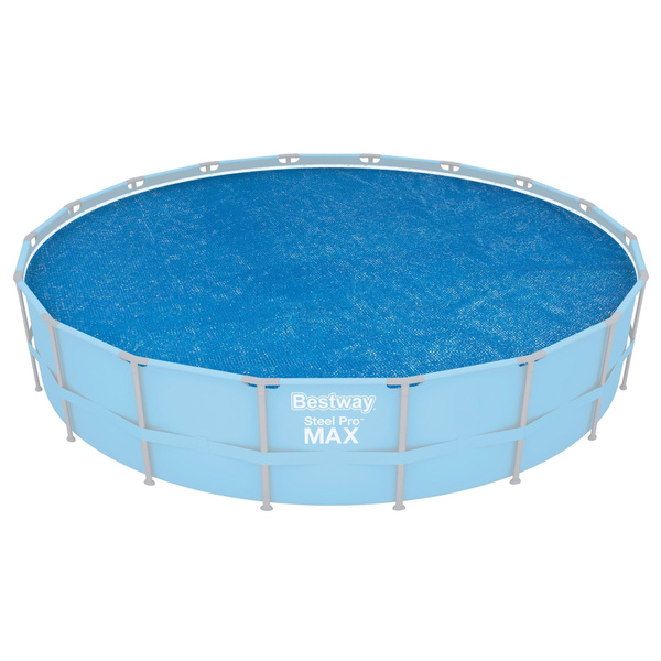 Bestway Flowclear 18' Round Solar Pool Cover for Above Ground Pools ...