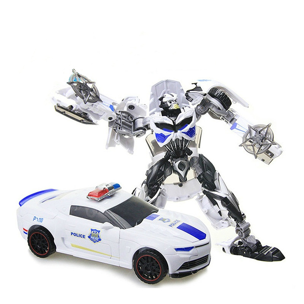 Alloy Edition Transformers Bumblebee Police Car Edition Child Puzzle ...