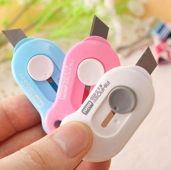Hot Selling 2Pcs/lot Mini Portable Small Box Cutters Package Carton ...