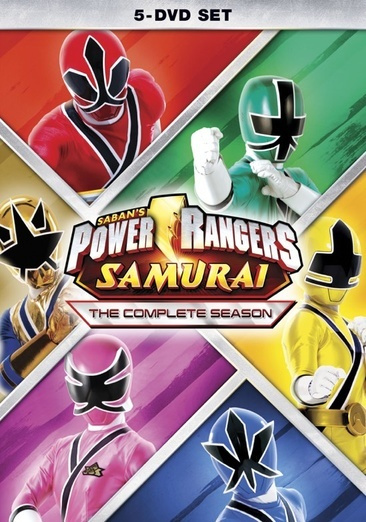POWER RANGERS SAMURAI-COMPLETE SEASON (DVD) (5DISCS/WS/ENG/ENG SUB/2.0 ...