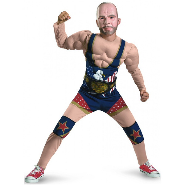 Kurt Angle Classic Muscle Professional Wrestler Costume | Wish
