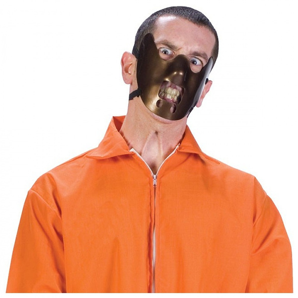 Maximum Restraint Mask Face Muzzle Hannibal Lecter Costume Accessory | Wish