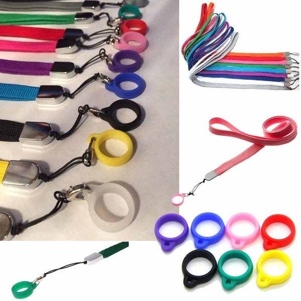 Neck Strap Electronic Cigarette Non-slip Protective Silicone Ring ...