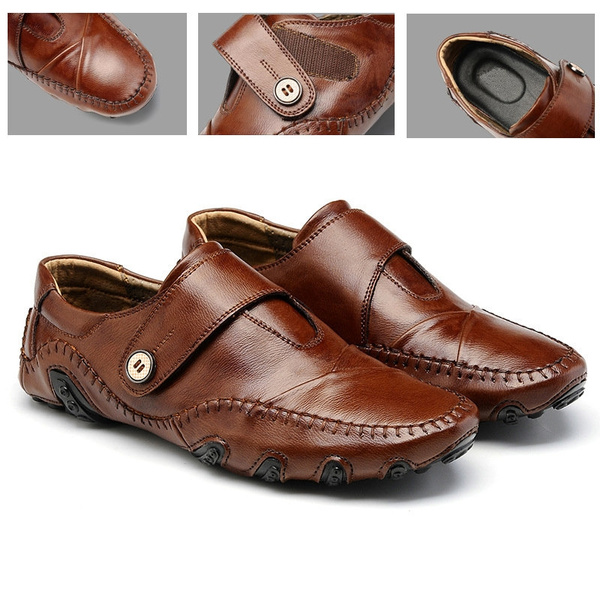 2017New Fashion Trend Men Loafers Genuine Leather Mocassin Men Shoes ...