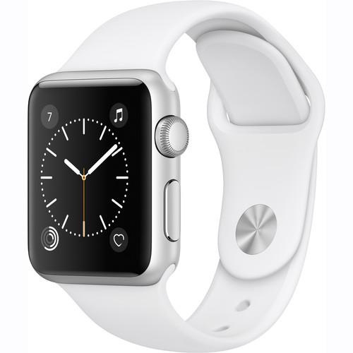 Refurbished Apple Watch Gen 2 Series 2 38mm Silver Aluminum - White ...