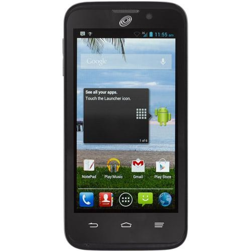 Refurbished ZTE STZEZ796CPWP Majesty 796C 4GB Black Prepaid Smartphone ...