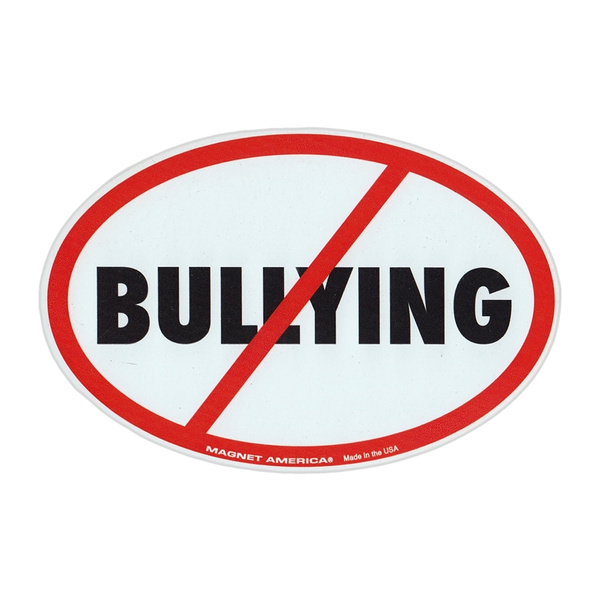 Magnetic Bumper Sticker - Anti Bullying (Stop Bullying Campaign ...