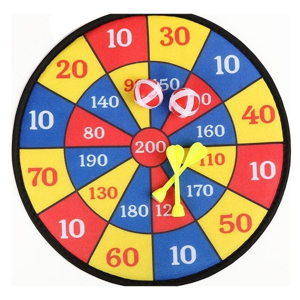Kids Safety Dart Ball Throwing Sports Darts Shafts Board Toy Party ...