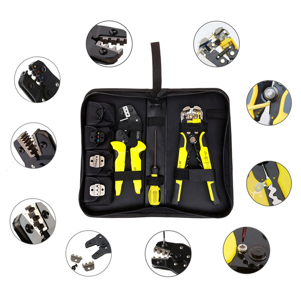 Professional 4 In 1 Multi tools Wire Crimper Tools Kit Engineering ...