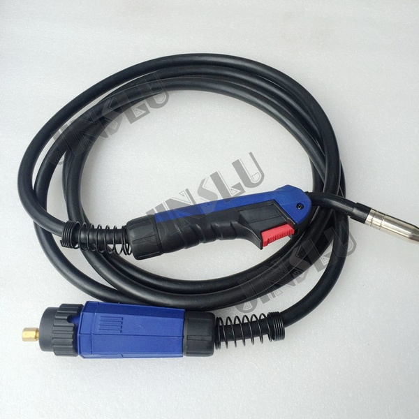 180A 15AK MIG Torch MAG Welding Gun 3M Air-cooled Euro Connector for ...