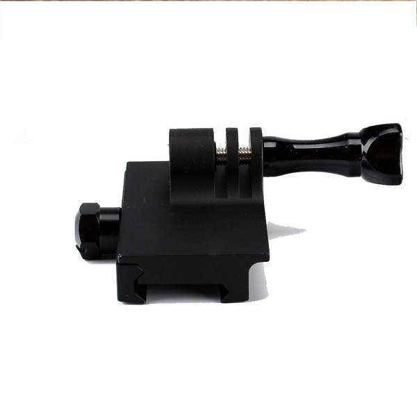 Go Pro Accessories 20mm Picatinny Gun Rail Mount Airsoft Gun Adapter ...