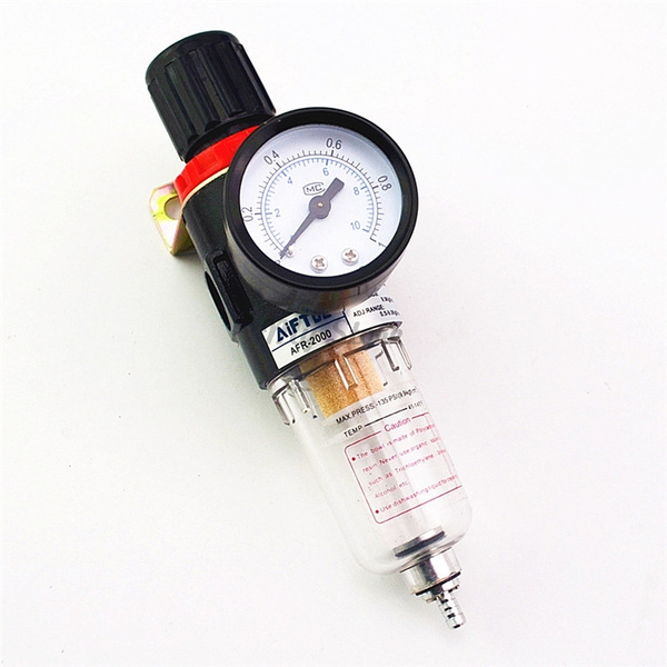 1 Pcs AFR-2000 Pneumatic Filter Regulator Air Treatment Unit 1MPa ...