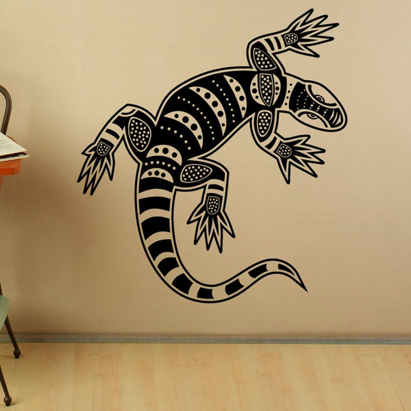 Lizard Wall Decals Animal Reptile Vinyl Art Sticker Wall Stickers Home ...