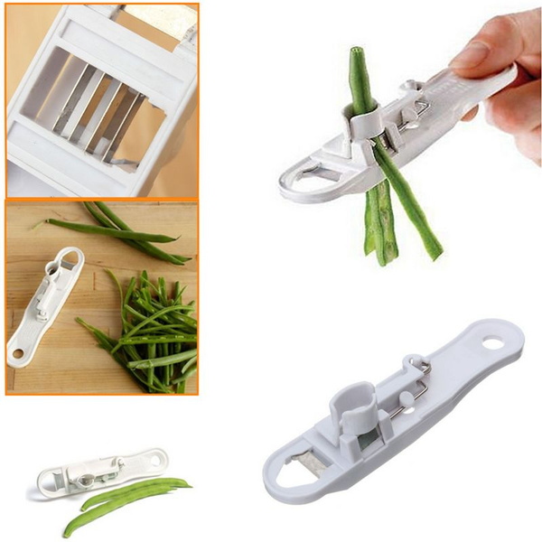French Style Green Bean Vegetable Runner Slicer Cutter Stringer Remover ...