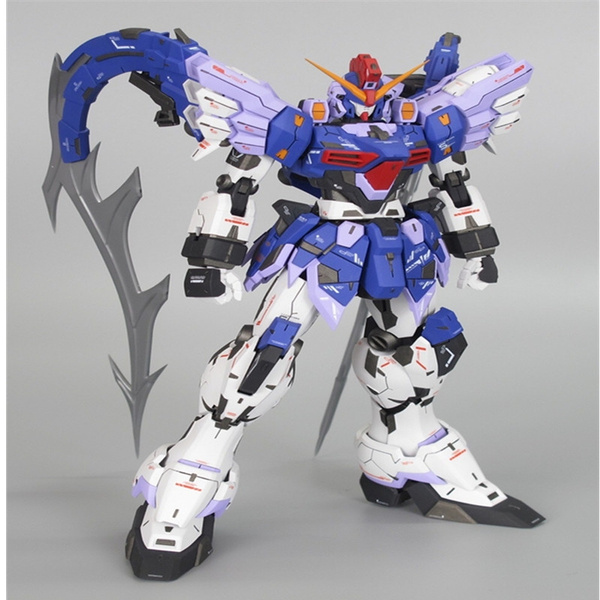 Cartoon Anime toy Assembly model MG 1/100 desert Gundam change model ...
