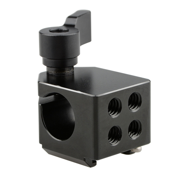 CAMVATE Cold Shoe Rod Clamp (Red/Black Wingnut) | Wish