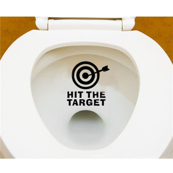 New Personalized Toilet Inside Waterproof English Alphabet Hit The ...