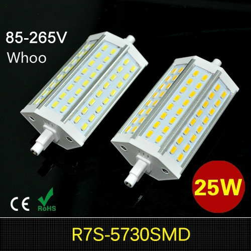 Whoo R7S LED Light 25W 12W 78MM J78 J118 118mm 85-265V Spotlights ...