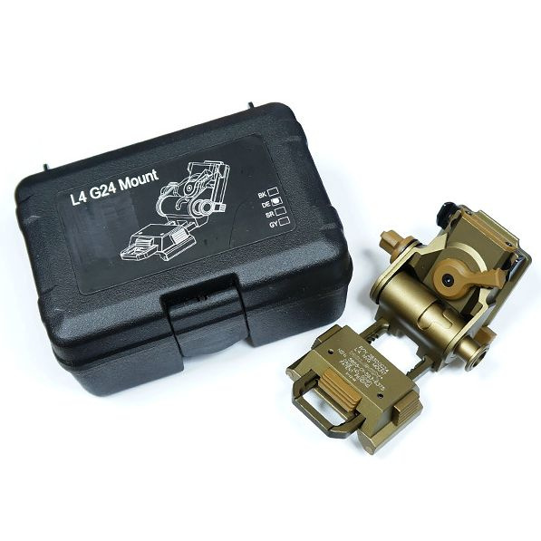 L4G24 Fast Helmet NVG Mount (TAN) Devgru Aor1/Aor2 Night Vision Device ...